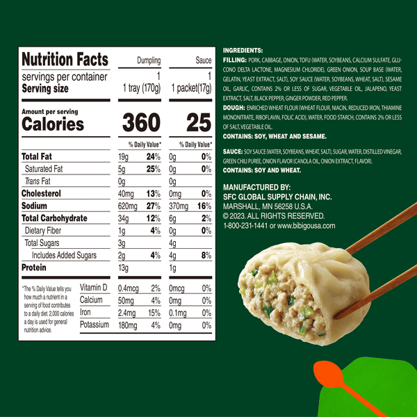 Bibigo Pork Vegetable Steamed Dumplings Hy Vee Aisles Online