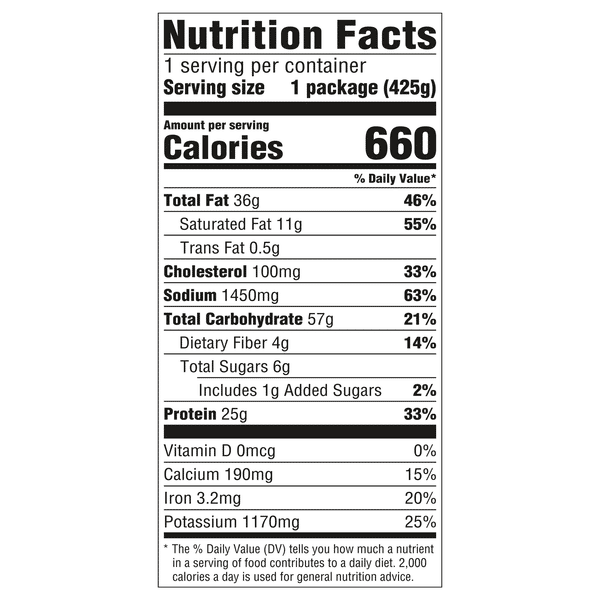 Hungry-Man Combos, Fried Chicken and Salisbury Steak, Frozen Meal, 15 ...
