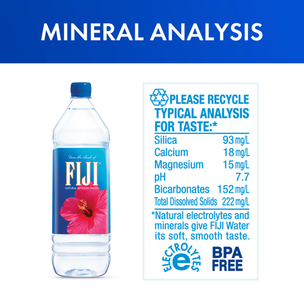 FIJI Natural Artesian Bottled Water | Hy-Vee Aisles Online Grocery Shopping
