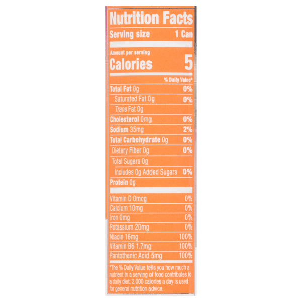 Starbucks Zero Sugar Sparkling Tropical Peach Energy Drink 12 fl oz ...