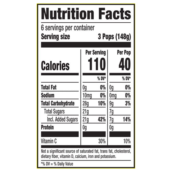 Popsicle Orange Cherry Grape 18Ct | Hy-Vee Aisles Online Grocery Shopping