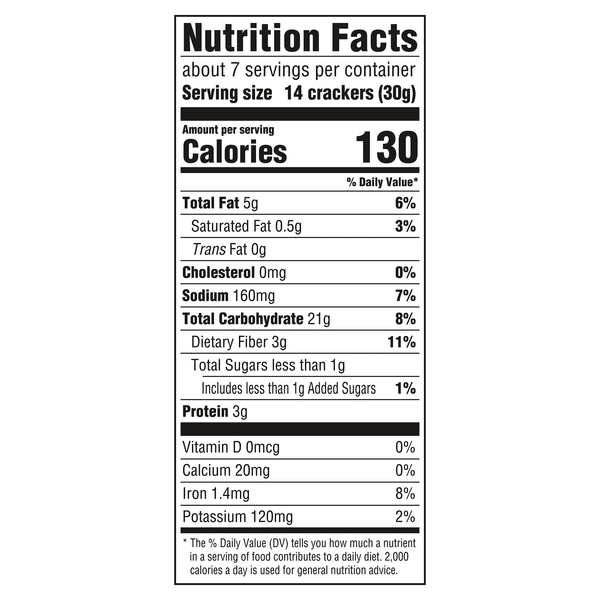 Triscuit Thin Crisps White Cheddar Whole Grain Wheat Crackers | Hy-Vee ...
