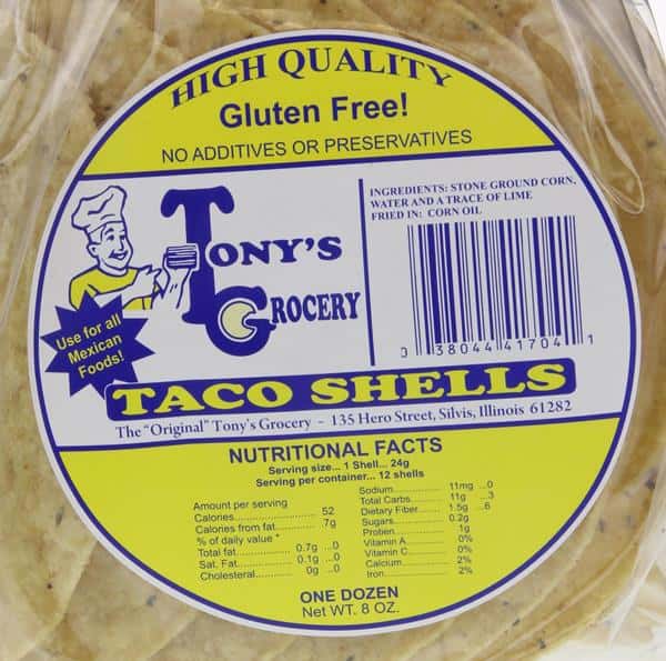 Tony's Grocery Taco Shells | Hy-Vee Aisles Online Grocery Shopping