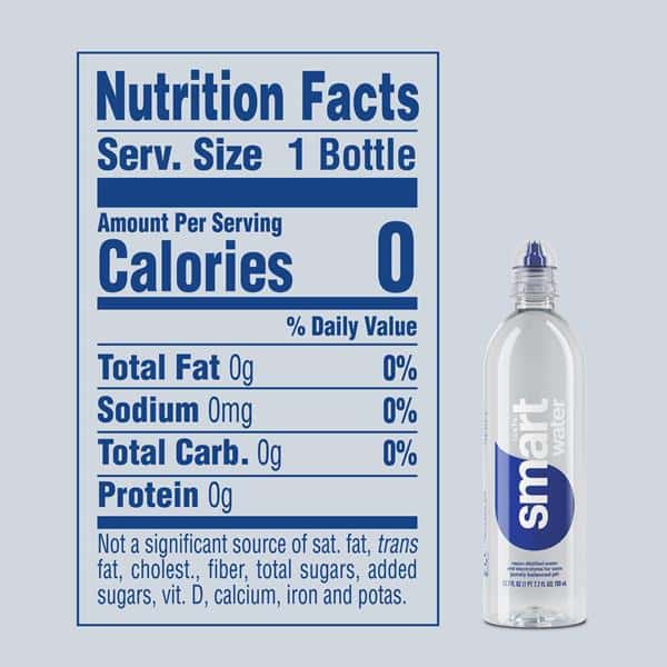 Glaceau SmartWater Electrolyte Enhanced Water | Hy-Vee Aisles Online ...