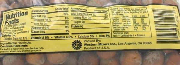 Treasured Harvest Hazelnuts | Hy-Vee Aisles Online Grocery Shopping