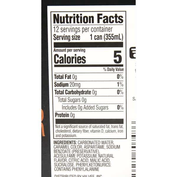 Hy-Vee Root Beer Zero Sugar, 12Pk | Hy-Vee Aisles Online Grocery Shopping