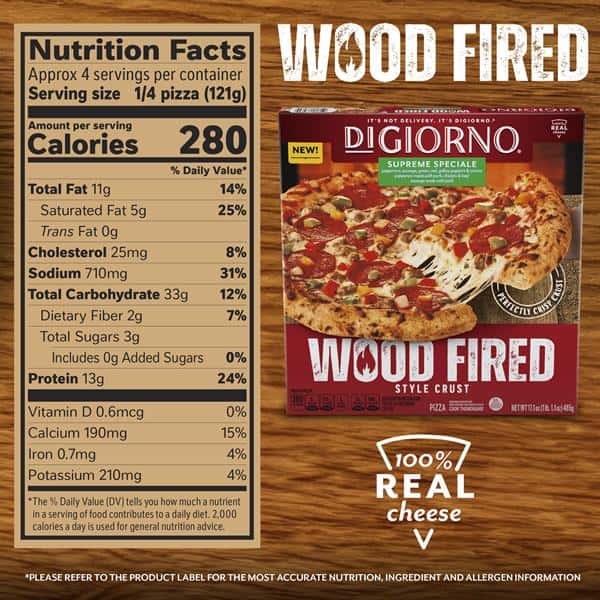 Digiorno Pizza Nutrition Facts