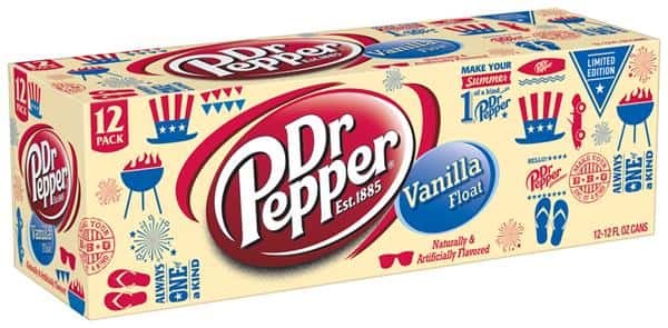 dr pepper vanilla float