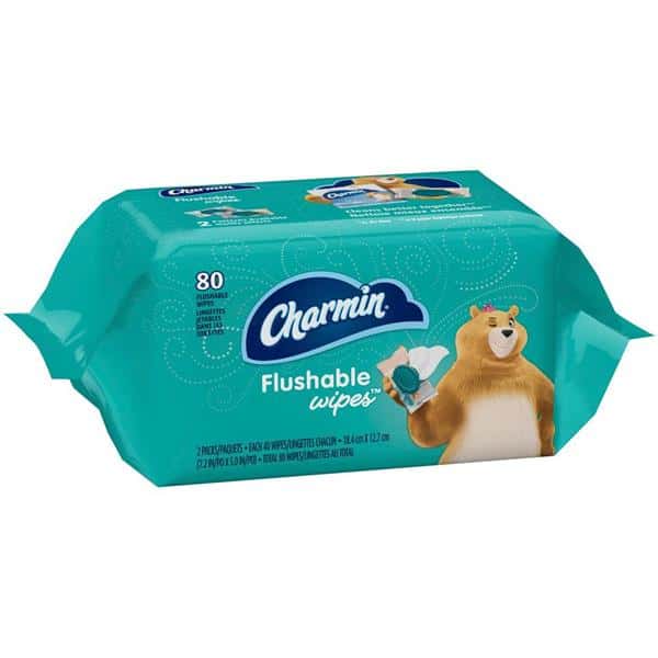 Charmin Flushable Wipes 2 - 40Ct Packs | Hy-Vee Aisles Online Grocery ...