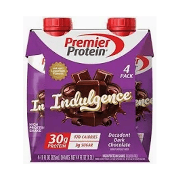 Premier Protein Indulgence Decadent Dark Chocolate 4 Pack | Hy-Vee ...