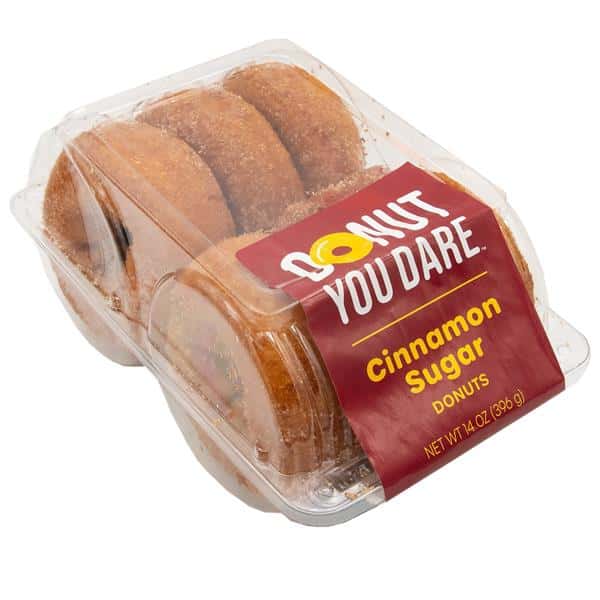 Donut You Dare Cinnamon Sugar Donuts 6 Count | Hy-Vee Aisles Online ...