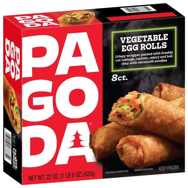 Pagoda Frozen Crunchy Vegetable Egg Rolls | Hy-Vee Aisles Online ...