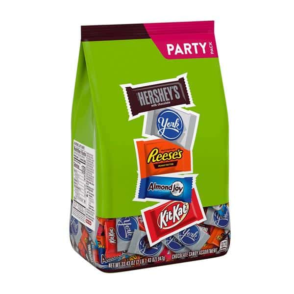 Hershey Assorted Chocolate Flavored Snack Size, Candy Party Pack | Hy ...