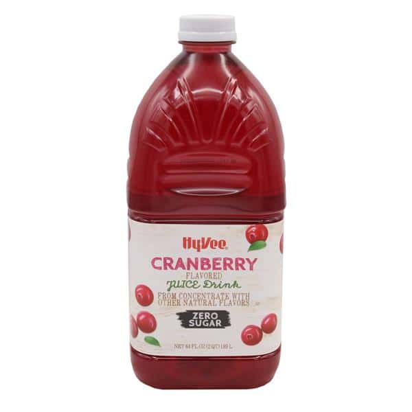 Hy-Vee Cranberry Juice Drink Zero Sugar | Hy-Vee Aisles Online Grocery ...