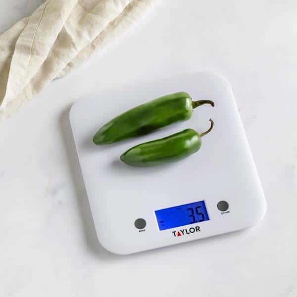 Taylor Ultra Thin Digital Kitchen Scale | Hy-Vee Aisles Online Grocery ...