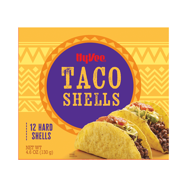 Hy-Vee Hard Taco Shells 12Ct | Hy-Vee Aisles Online Grocery Shopping