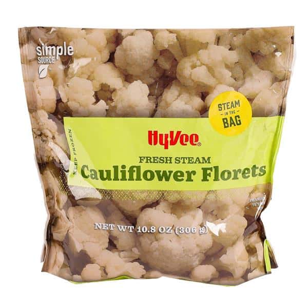 Hy-Vee Fresh Steam Cauliflower Florets 10.8 oz | Hy-Vee Aisles Online ...