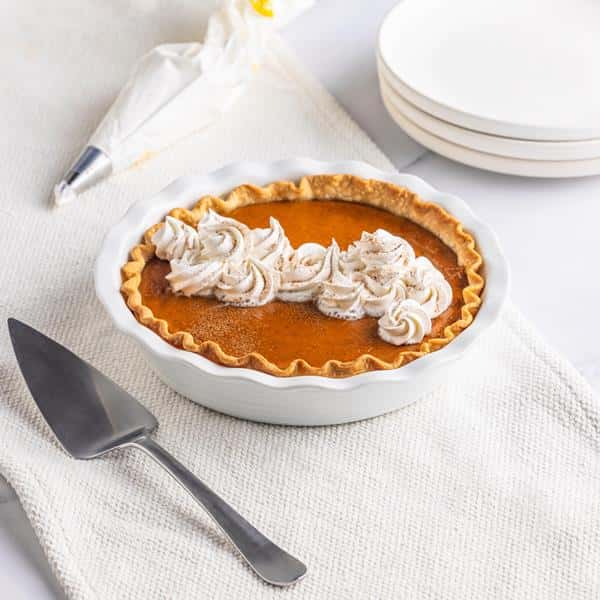BIA White Porcelain Pie Plate | Hy-Vee Aisles Online Grocery Shopping