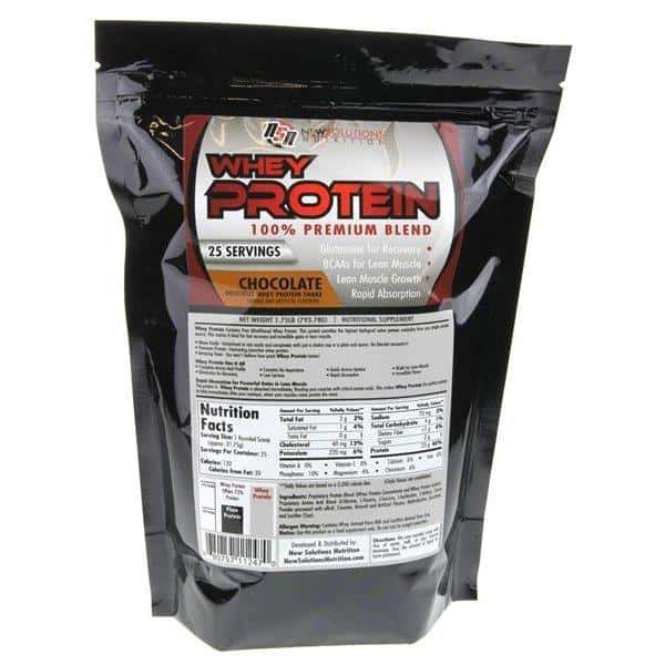 New Solutions Nutrition Chocolate Whey Protein | Hy-Vee Aisles Online ...