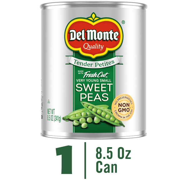 Del Monte Tender Petites Very Young Small Sweet Peas | Hy-Vee Aisles ...