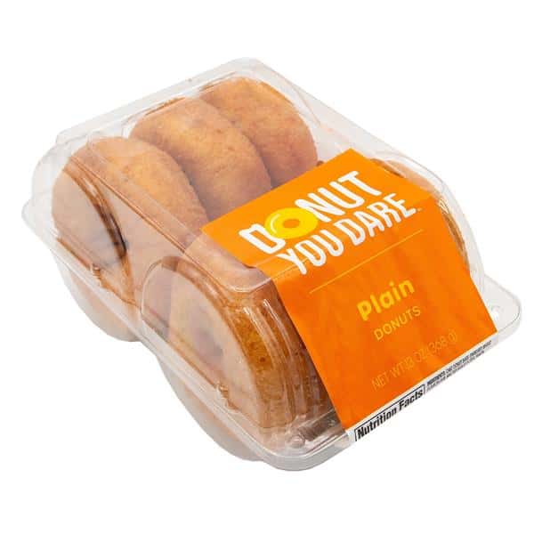 Donut You Dare Plain Donuts 6 Count | Hy-Vee Aisles Online Grocery Shopping