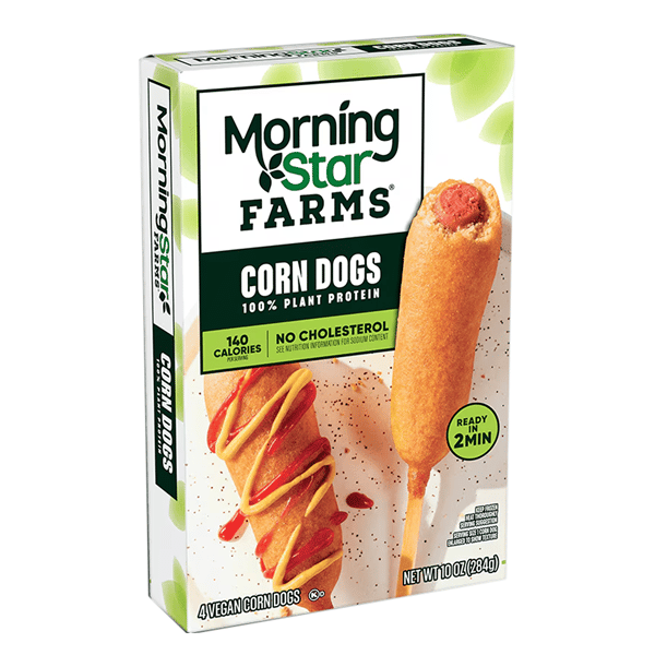 MorningStar Farms Plant Based Corn Dogs Original 4 Count | Hy-Vee ...