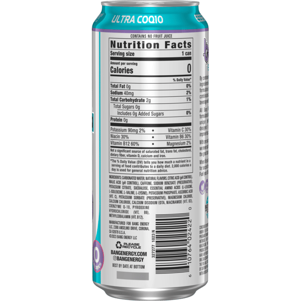 Bang Energy Drink Radical Skadattle | Hy-Vee Aisles Online Grocery Shopping