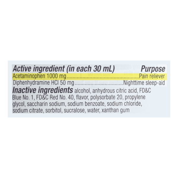 Vicks PainQuil PM Pain Reliever, + Nighttime Sleep Aid, Midnight Cherry ...
