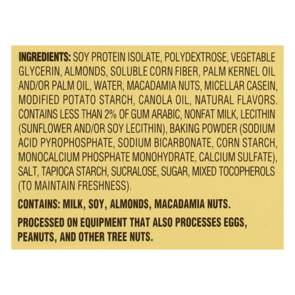 Atkins Soft Baked Vanilla Macadamia Nut Protein Bar, 4-1.76 oz | Hy-Vee ...
