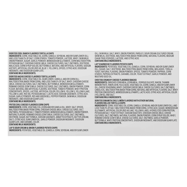 Frito Lay Flavor Mix Variety Pack 20 Count | Hy-Vee Aisles Online ...