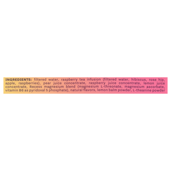 Recess Mood Raspberry Lemon Sparkling Water 12 fl oz | Hy-Vee Aisles ...