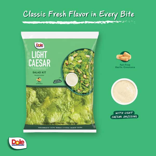 Dole Salad Kit Light Caesar | Hy-Vee Aisles Online Grocery Shopping