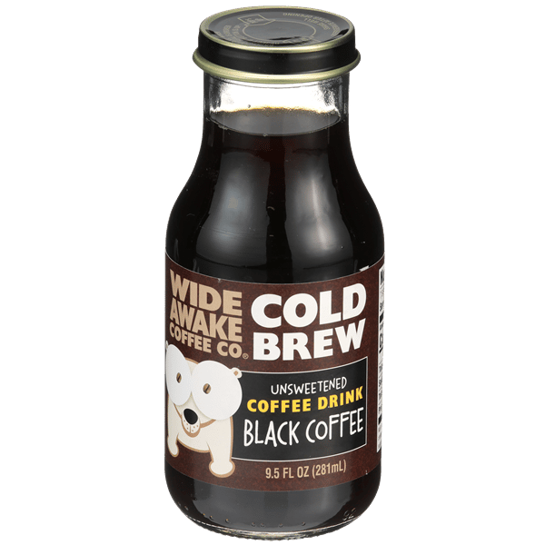 Wide Awake Cold Brew Unsweetened Black Coffee | Hy-Vee Aisles Online ...