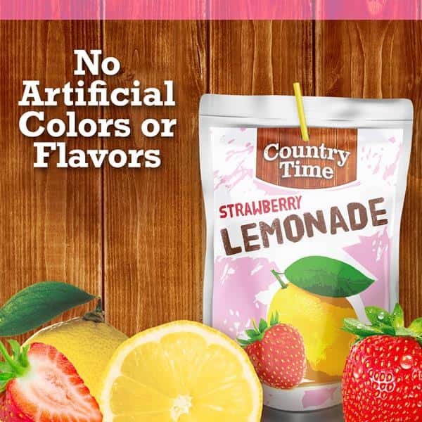 Country Time Strawberry Lemonade Ready to Drink Flavored with other ...
