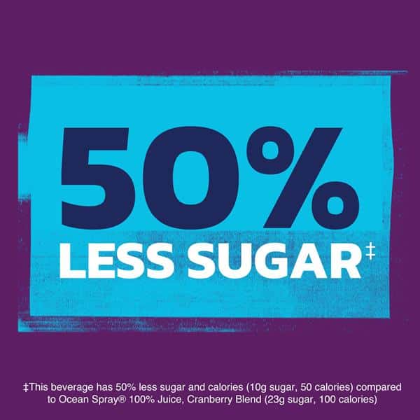 Ocean Spray Light‡ 50 Cran-Grape Cranberry and Grape Juice Drink | Hy ...
