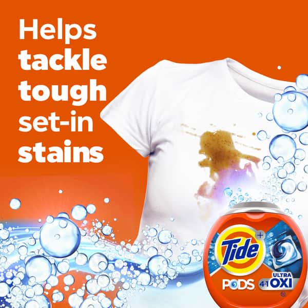 Tide + Ultra Oxi, 4 In 1 Pods | Hy-Vee Aisles Online Grocery Shopping