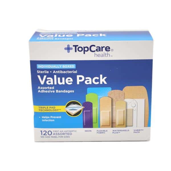 TopCare Health Value Pack Assorted Adhesive Bandages | Hy-Vee Aisles ...