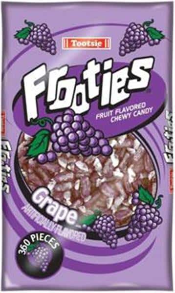 Tootsie Roll Frooties Grape Flavored Chewy Candy 360 ct Bag | Hy-Vee ...
