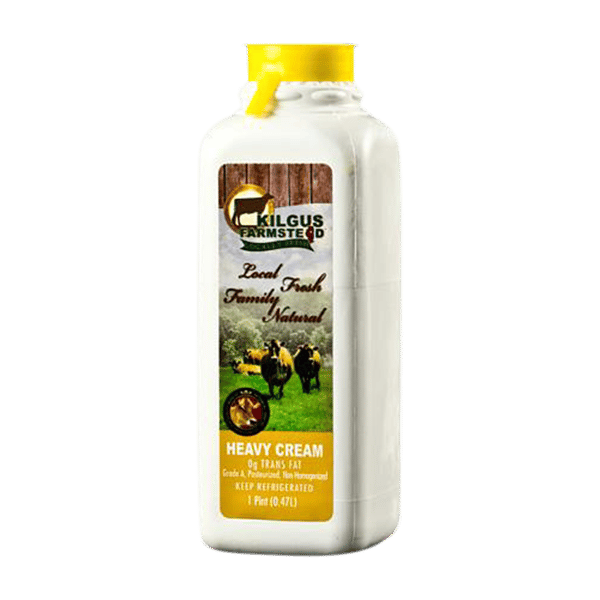 Kilgus Farms Heavy Cream Pint | Hy-Vee Aisles Online Grocery Shopping