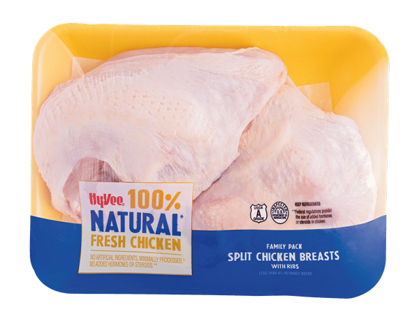 Split Chicken Breast with Ribs Value Pack | Hy-Vee Aisles Online ...