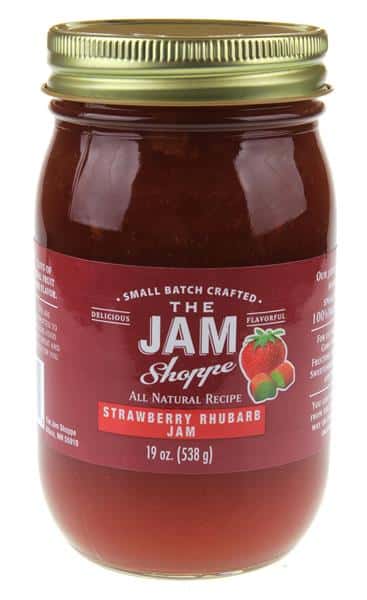 The Jam Shoppe Strawberry Rhubarb Jam | Hy-Vee Aisles Online Grocery ...