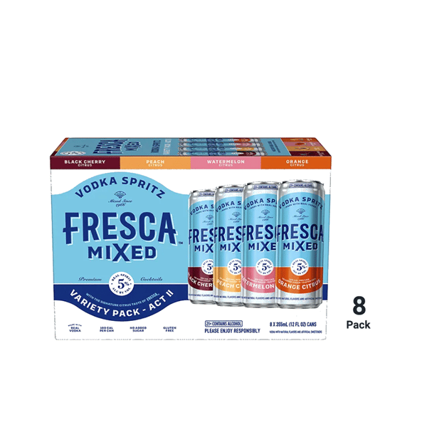 Fresca Mixed Vodka Spritz Variety Pack, Act II 8pk | Hy-Vee Aisles ...
