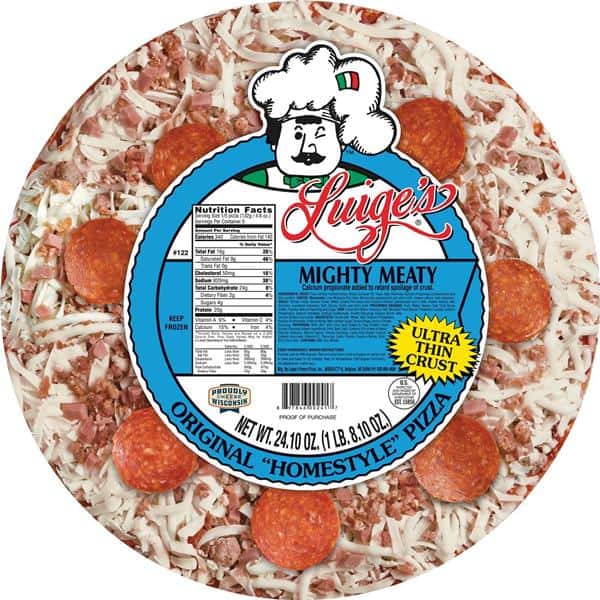 Luige's Mighty Meaty Homestyle Pizza Ultra Thin Crust | Hy-Vee Aisles ...