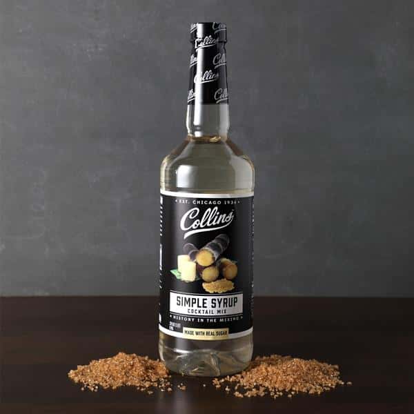 Collins Simple Syrup, Classic Simple Syrup, Real Sugar Cocktail Syrups ...