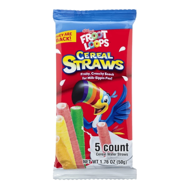 Kellogg's Froot Loops Edible Breakfast Straws, 5Ct | Hy-Vee Aisles ...