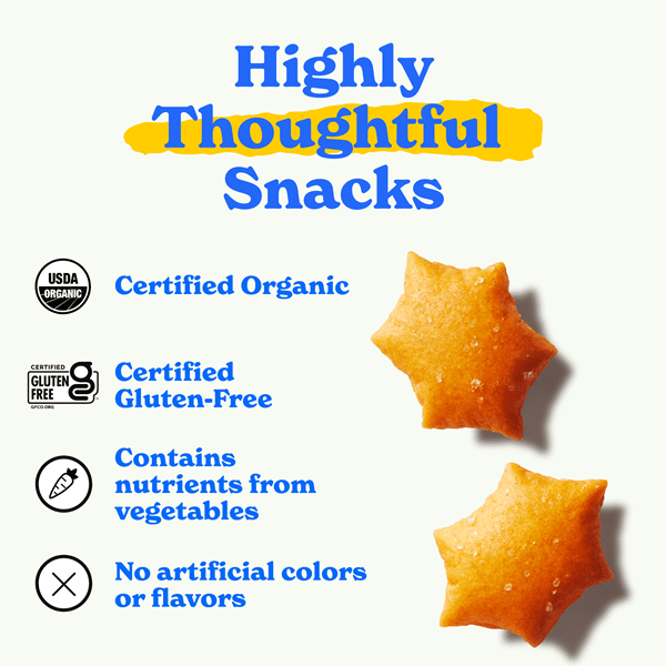 MadeGood Cheddar Star Puffed Crackers | Hy-Vee Aisles Online Grocery ...