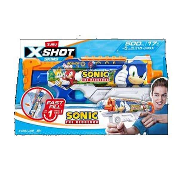 Zuru X-Shot Skins Sonic the Hedgehog Fast Fill, 5+ | Hy-Vee Aisles ...