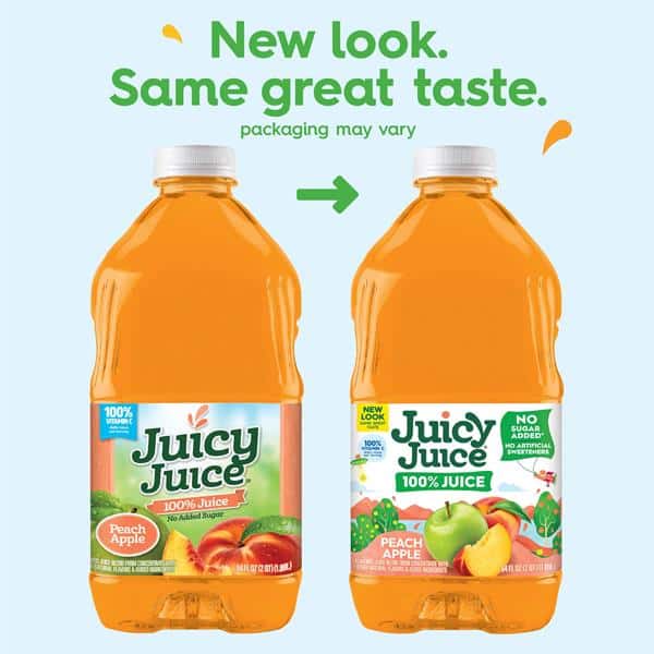 Juicy Juice 100% Juice, Peach Apple | Hy-Vee Aisles Online Grocery Shopping