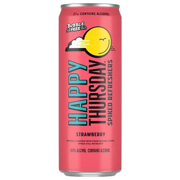 Happy Thursday Spiked Refresher Strawberry | Hy-Vee Aisles Online ...