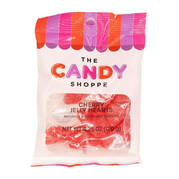 Candy Shoppe Cherry Jelly Hearts | Hy-Vee Aisles Online Grocery Shopping